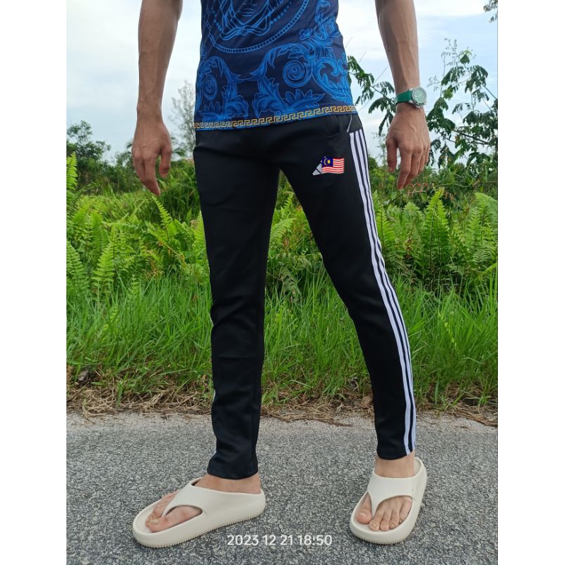 🔥 NEW ITEM 🔥 tracksuit seluar trek adid@s 3stripe 3jalur line calf ...