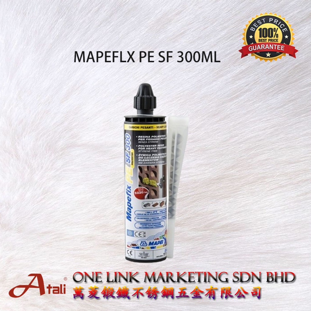 🔥READY STOCK🔥 MAPEI MAPEFIX PE SF 300 ANCHOR FIX 300ml L059-MAPEFIX ...