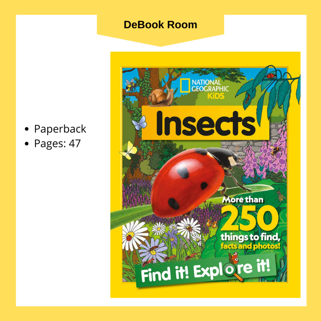 National Geographic Kids: Find It! Explore It! Insects | Shopee Malaysia