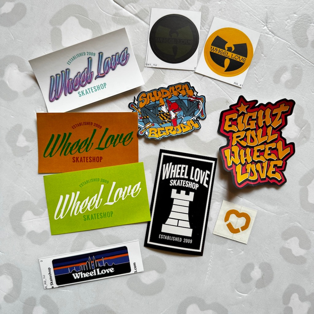 WHEEL LOVE - Sticker Pack | Shopee Malaysia