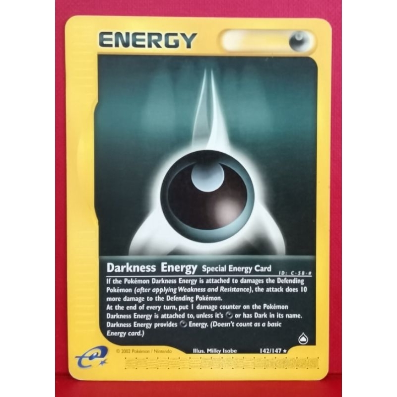 Pokémon TCG Singles - Darkness Energy #142/147 | Shopee Malaysia