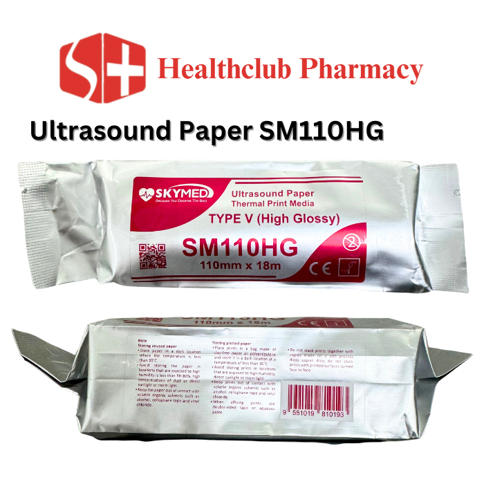 SKYMED Ultrasound Thermal Paper SM110HG (High Glossy) Ultrasound Paper ...