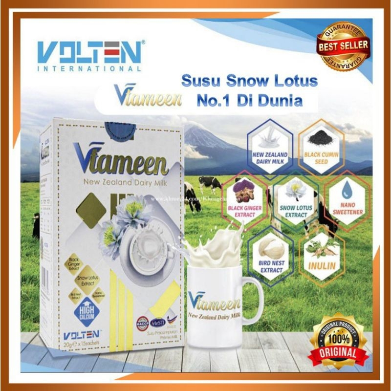 🔥READY STOCK🔥 Volten Vtameen New Zealand Dairy Milk / Susu Vtameen ...