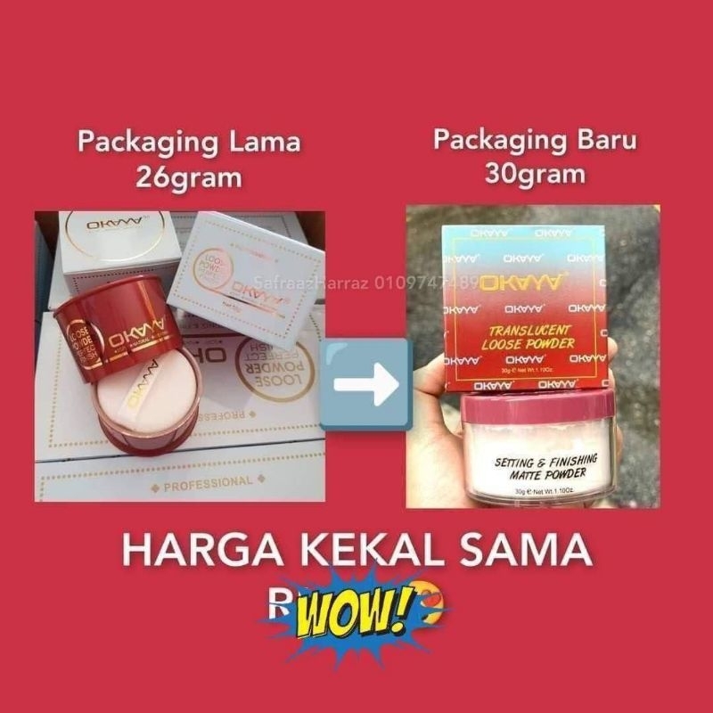 OKAYA LOOSE POWDER • | Shopee Malaysia