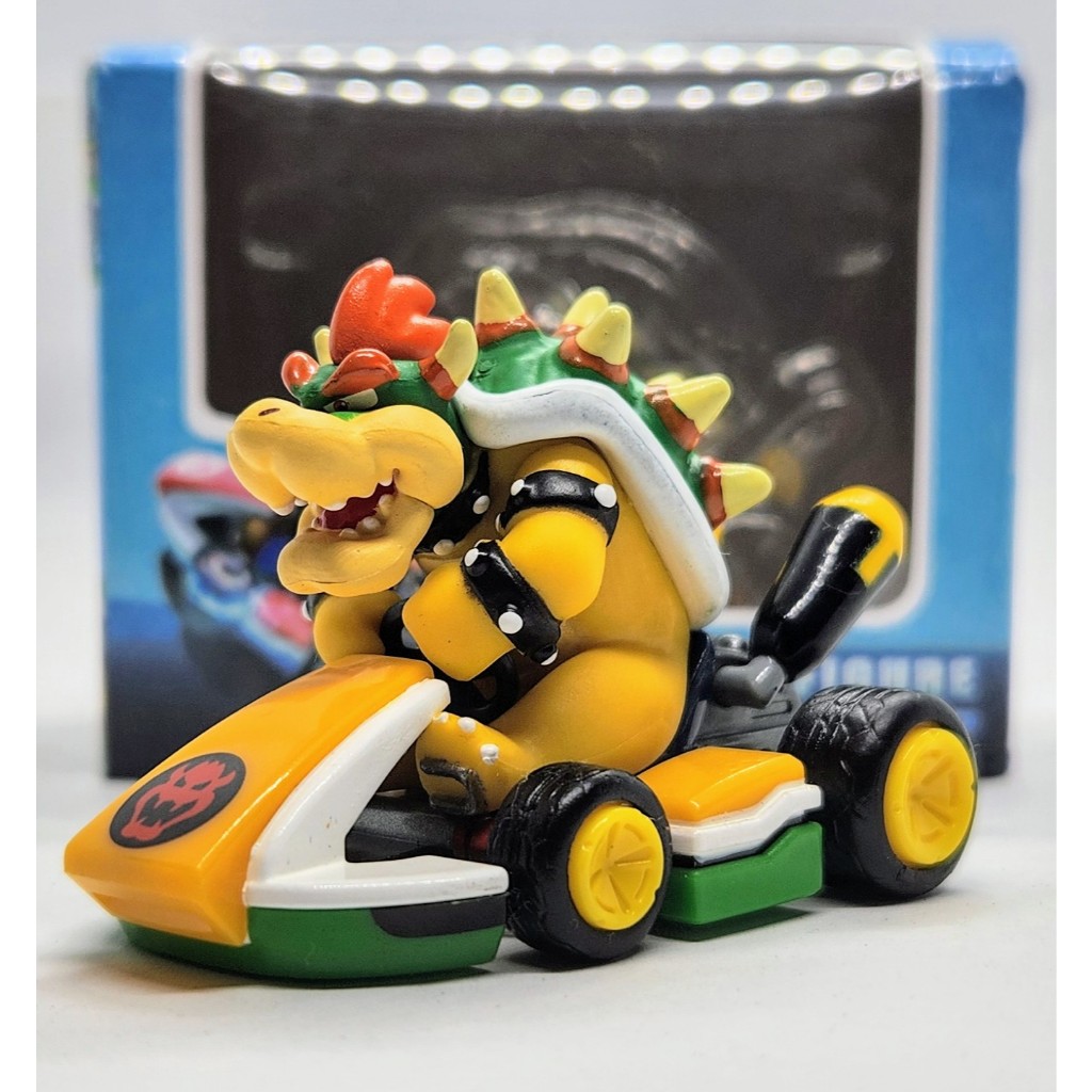 Mariokart 8 Pull Back Figure Toy Car - Bowser | Shopee Malaysia