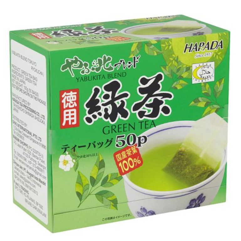 Harada Japanese Green Tea Bags, 2g x 50s, | Shopee Malaysia