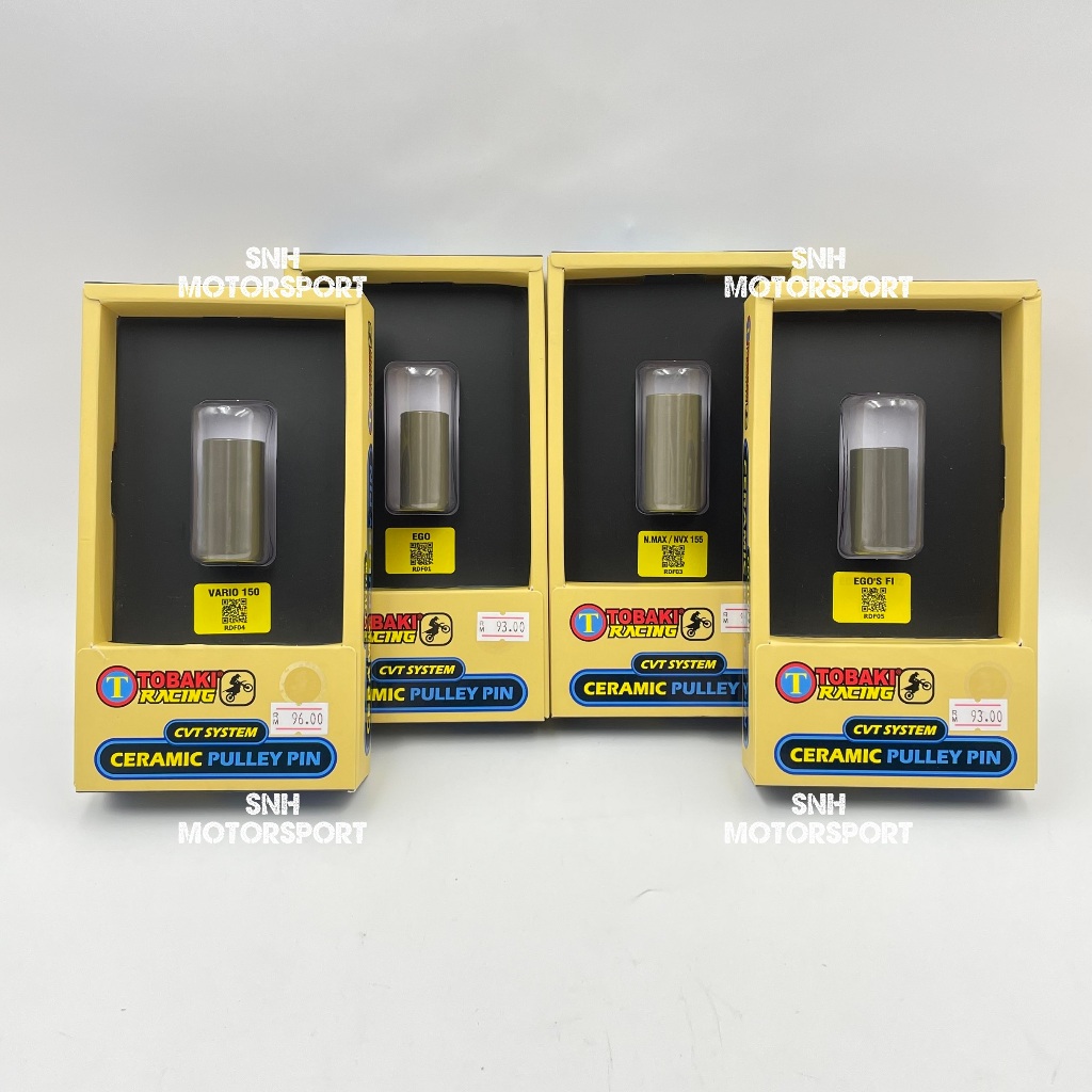 TOBAKI RACING CERAMIC PULLEY PIN FOR EGO, EGO'S FI, VARIO 150, NMAX ...