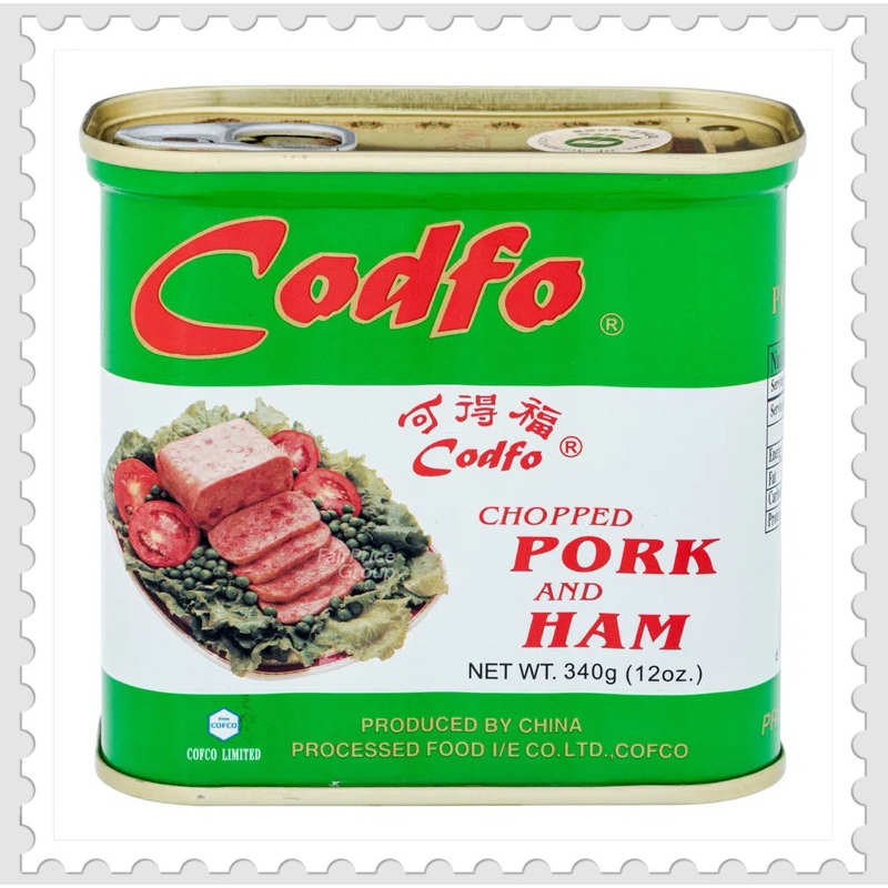 (Non halal) Codfo Chopped Pork and Ham 340g | Shopee Malaysia