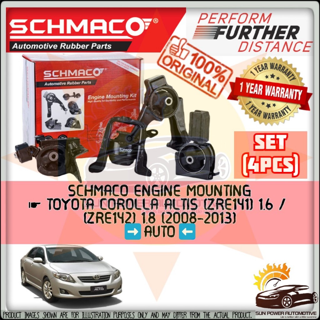 Toyota Corolla Altis ZRE141 1.6 / ZRE142 1.8 (2008-2013) ( AUTO ...