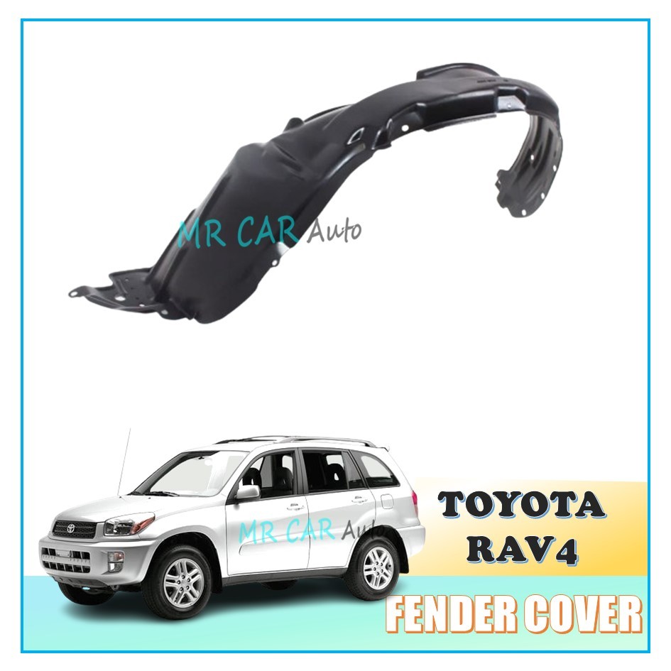 TOYOTA RAV 4 ACA20 ACA21 ZCA25 ZCA26 2000-2005 FENDER LINER COVER ...