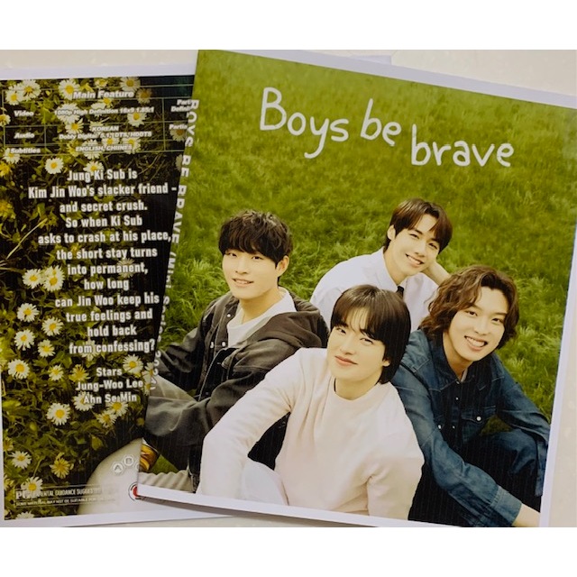 KOREAN MINI SERIES Boys Be Brave! (2024) | Shopee Malaysia