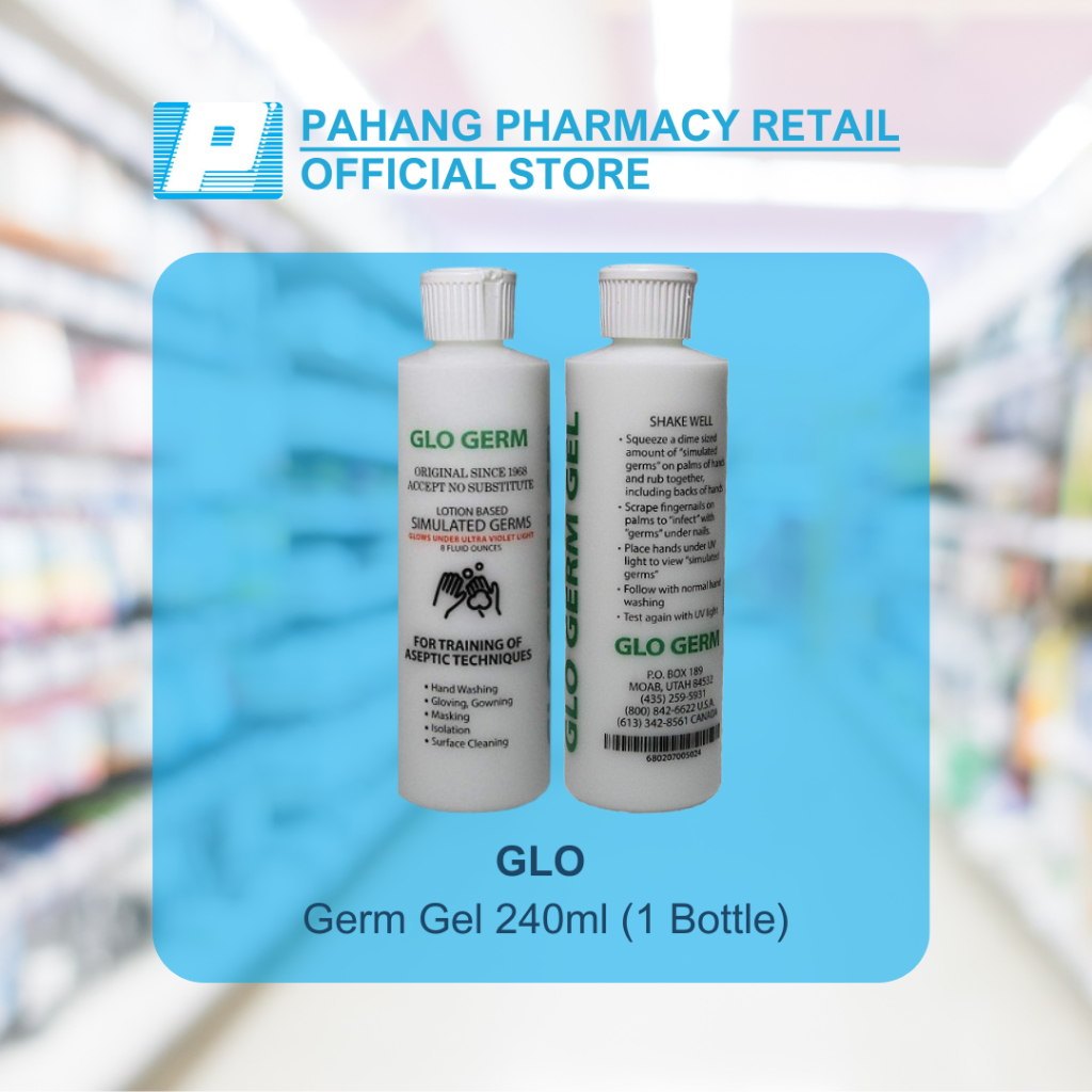 GLO Germ Gel 240ml (1 Bottle) | Shopee Malaysia