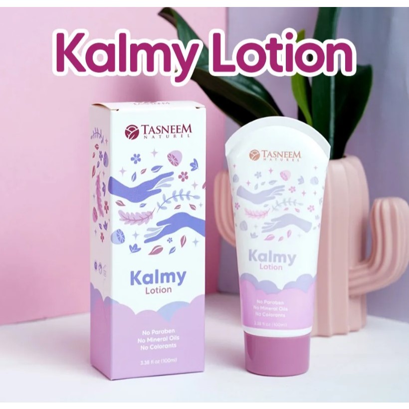 TASNEEM NATURAL KALMY 100% ORGANIK ( Losyen Kulit Sensitif) | Shopee ...