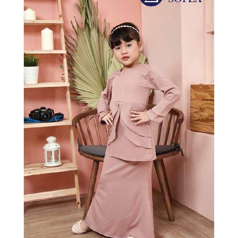 [NEW] Kurung Che Meela / Kurung D1 Kid By ZAILEY SOFEA / Baju Kurung ...