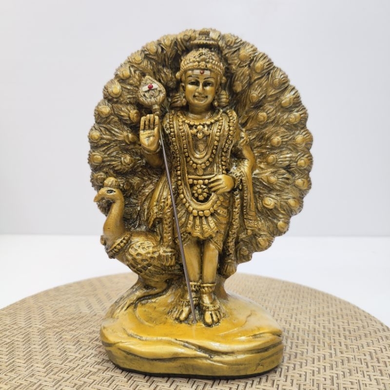 LORD MURUGAN STATUE / MAYIL MURUGAN HOME DECORATION/ GIFT /HOUSEWARMING ...