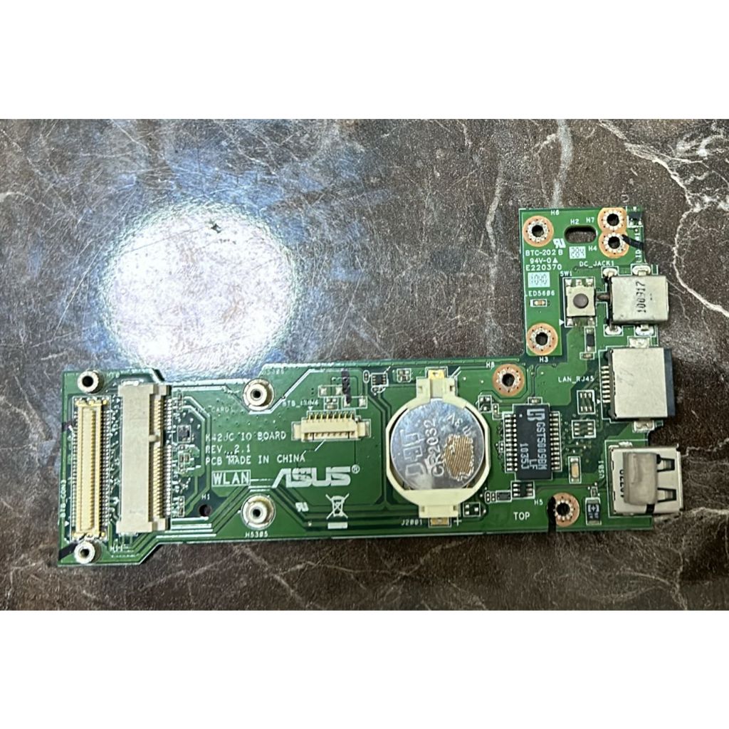 Asus K42JC K42 K42J IO USB Ethernet RJ45 Board DC Power Jack N09I01100-A02 | Shopee Malaysia