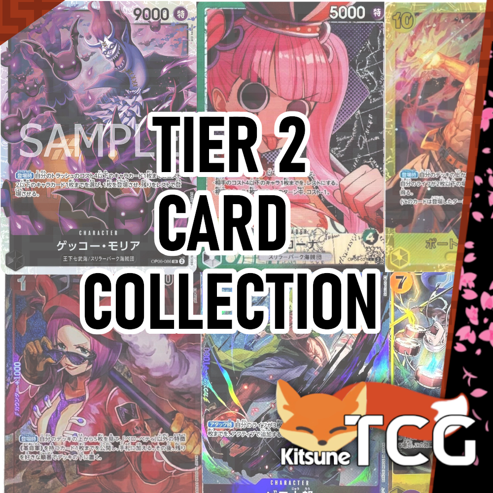 One Piece Card Collection 100 - 180 Tier 2 Card Collection Onami ...