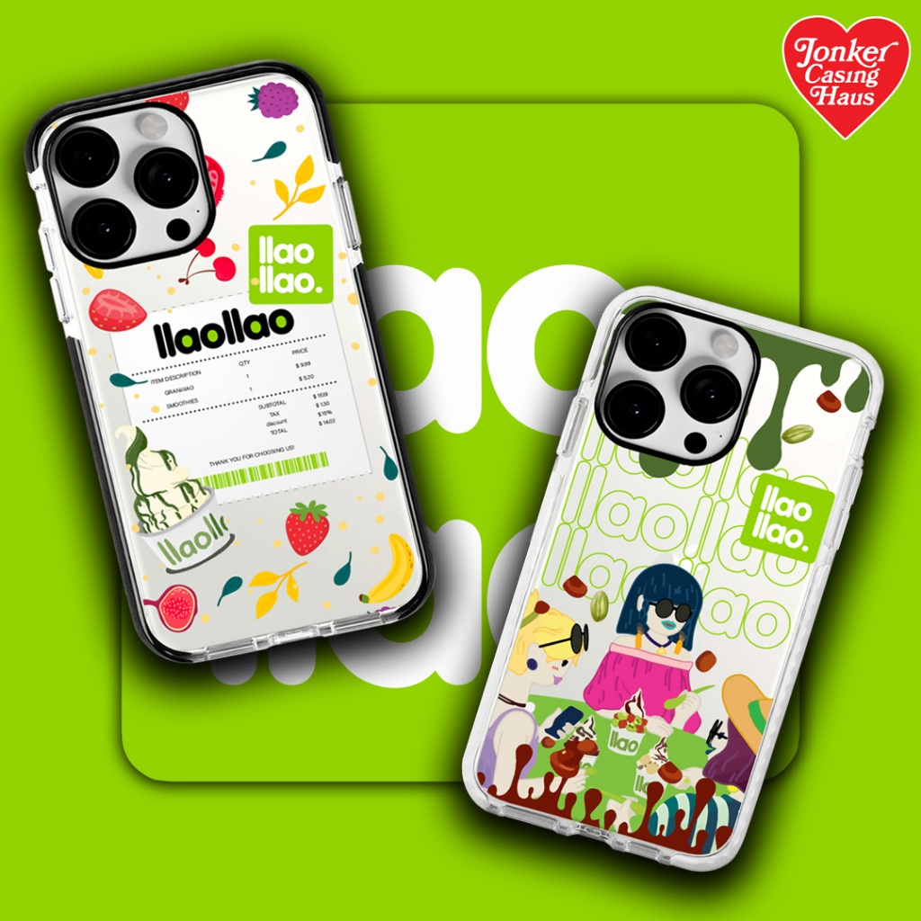 NEW "ILLAO" DESIGNATED CASE Bumper Neon Case Casing IP 6 until 15 PRO ...