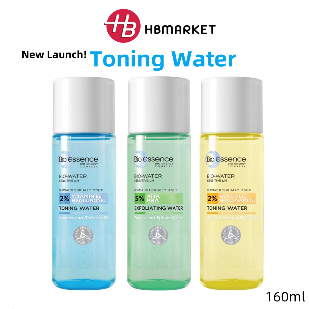 Bio-Essence Bio-Water Toning Water 160ml - B5 Hyaluronic/ Glycolic ...