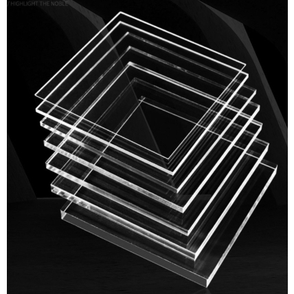 Acrylic 1ft x 3ft x 3mm 🔥ARCYLIC CLEAR /TRANSPARENT SHEET / PMMA CLEAR ...