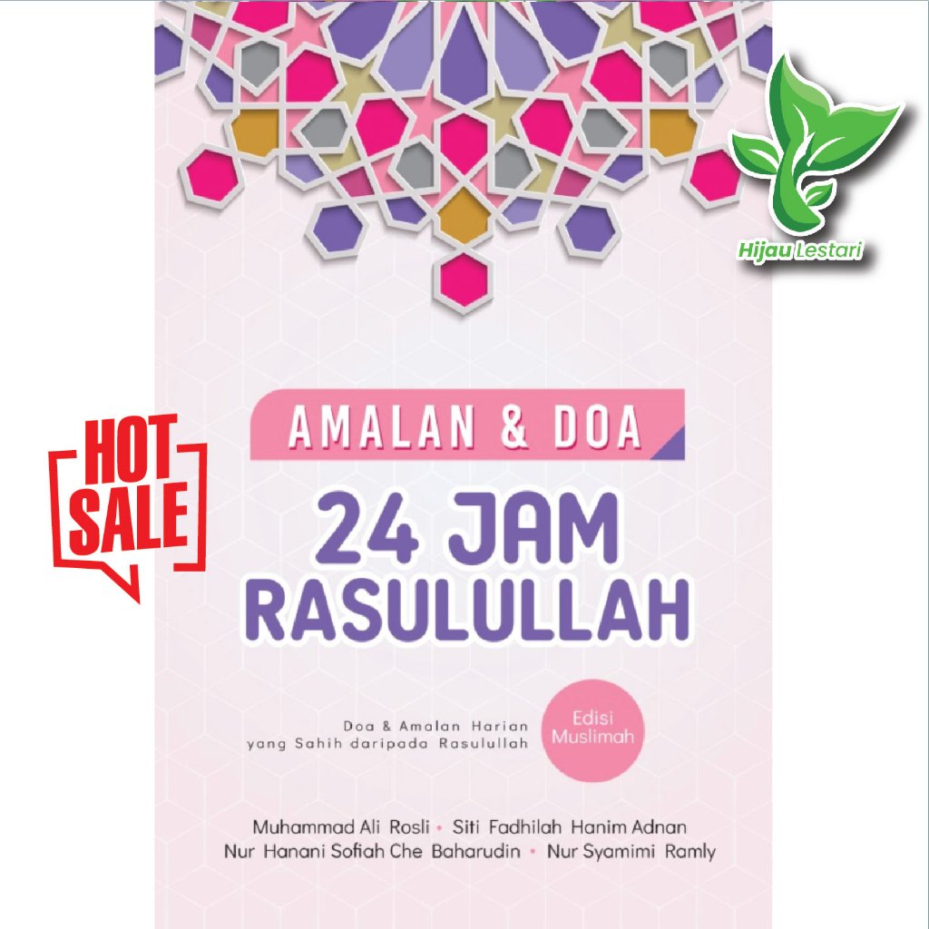 Buku Amalan dan Doa 24 Jam Rasulullah (Edisi Muslimah) | Shopee Malaysia