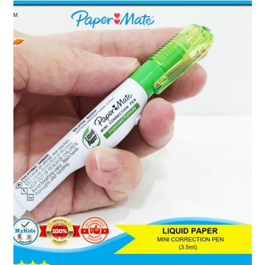 PAPER MATE MINI CORRECTION PEN ( 3.5ML)🔥🔥 | Shopee Malaysia