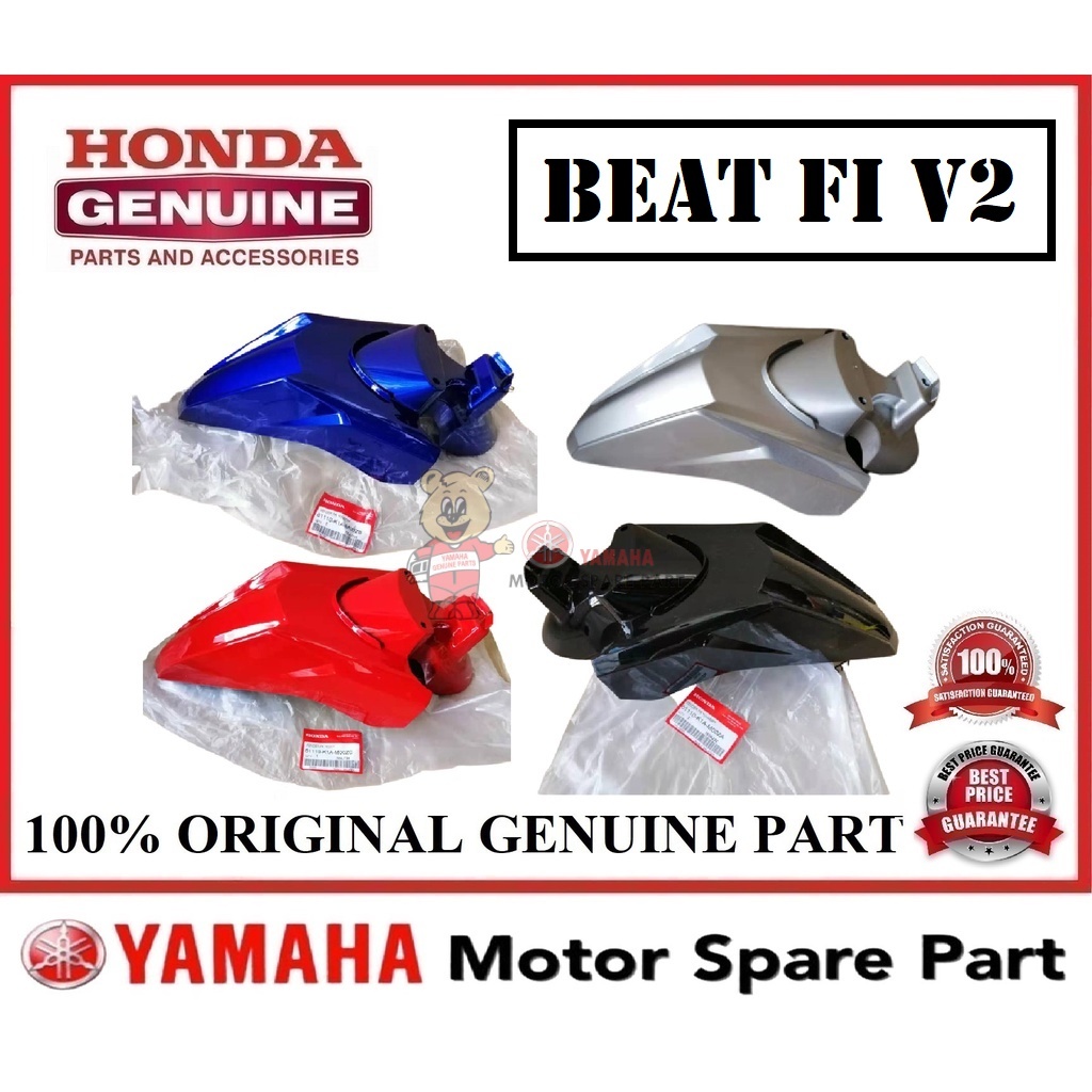 100% ORIGINAL BEAT V2 FI FRONT FENDER 0 61110-K1A-M00 DEPAN MUDGUARD ...