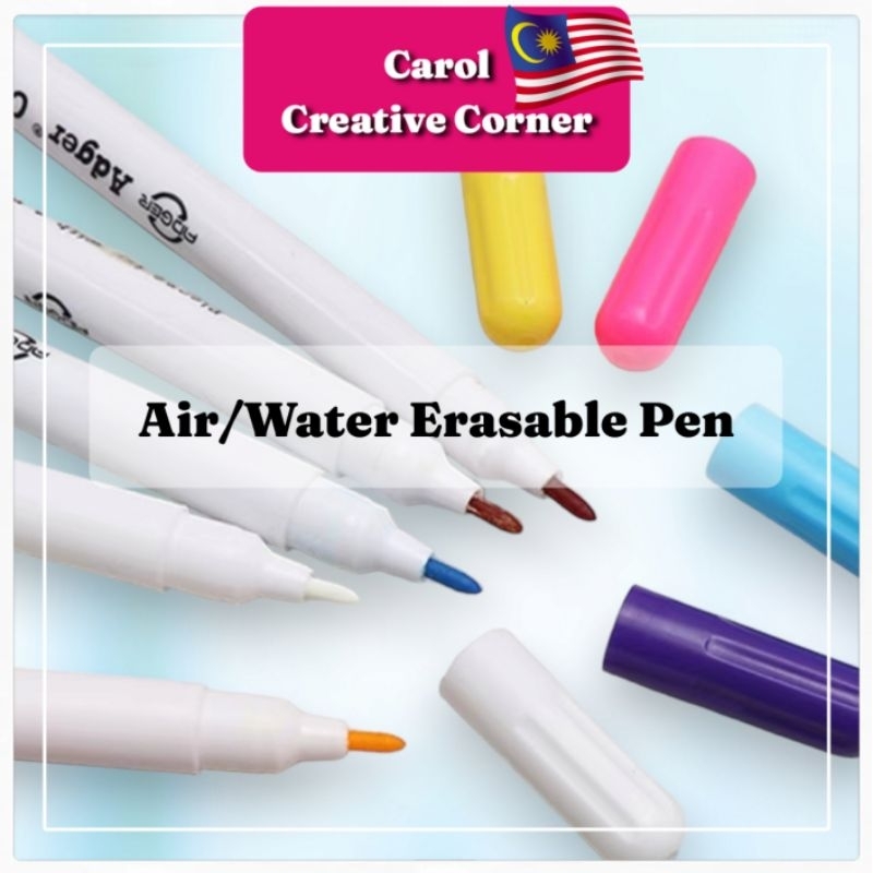 Erasable Fabric Pen / Auto-vanishing fabric pen / Water soluble fabric ...
