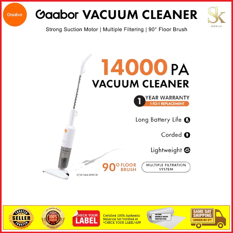 Gaabor 14000PA Suction Power 2 In 1 Multipurpose Corded Vacuum Cleaner ...