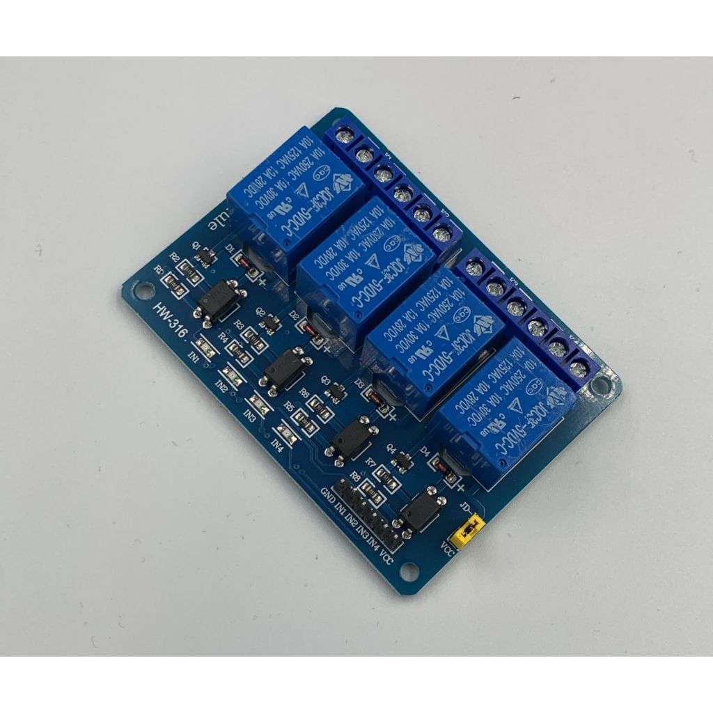 Single chip optocoupler isolation relay module PLC control board smart home control HW-316A 5V ...