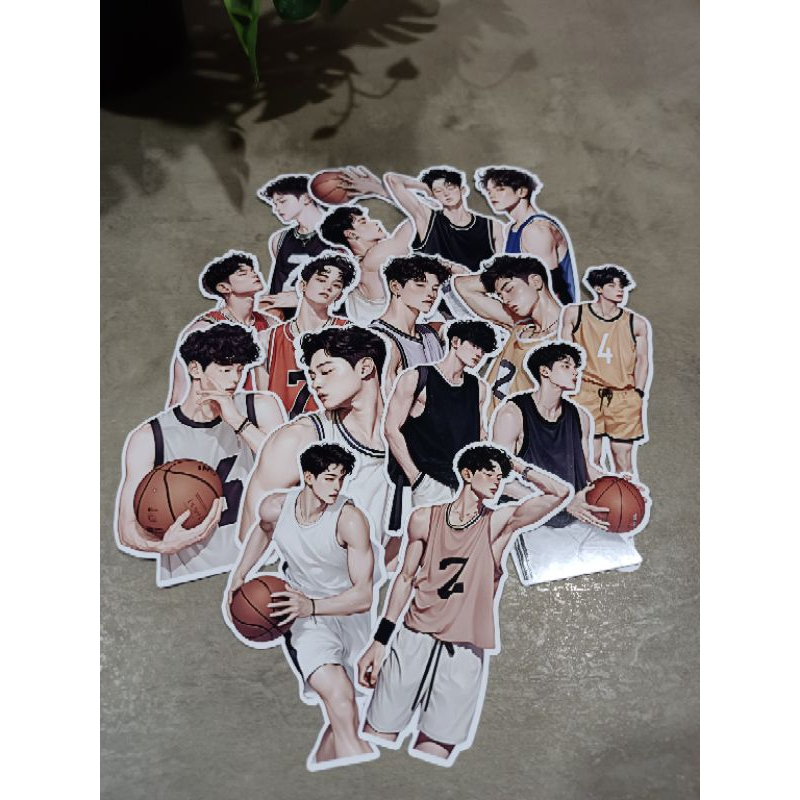 Basketball Player (150 gsm Glossy Photo Paper Sticker) | Shopee Malaysia