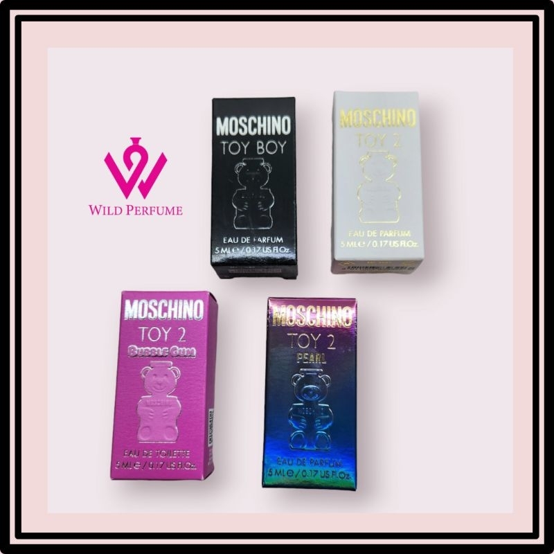MOSCHINO TOY 2 PEARL/ TOY BOY MINIATURE PERFUME 5ML | Shopee Malaysia