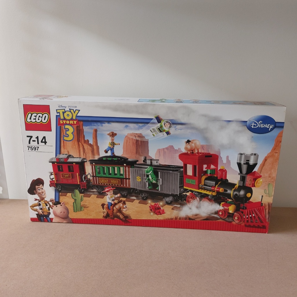Lego Toy Story 7597 Western Train Chase (NEW/MISB/Retired) Bad Box ...