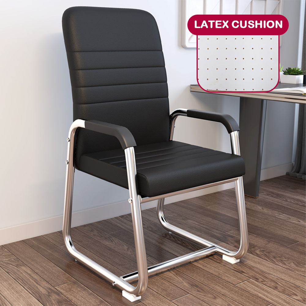 LI- Leather Office Chair Ergonomic Chair Backrest Chair kerusi belajar ...