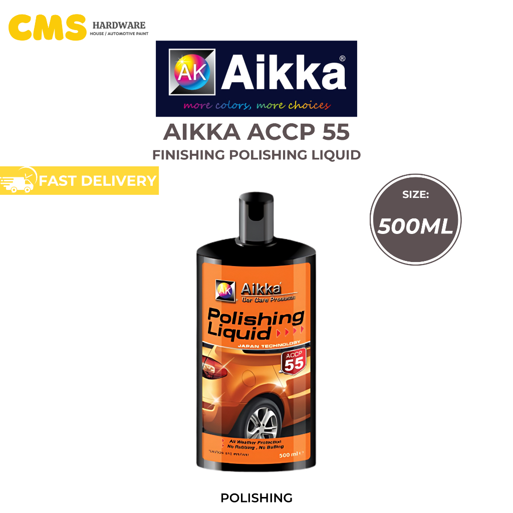 AIKKA ACCP 55 Finishing Polishing Liquid 500ML | Shopee Malaysia