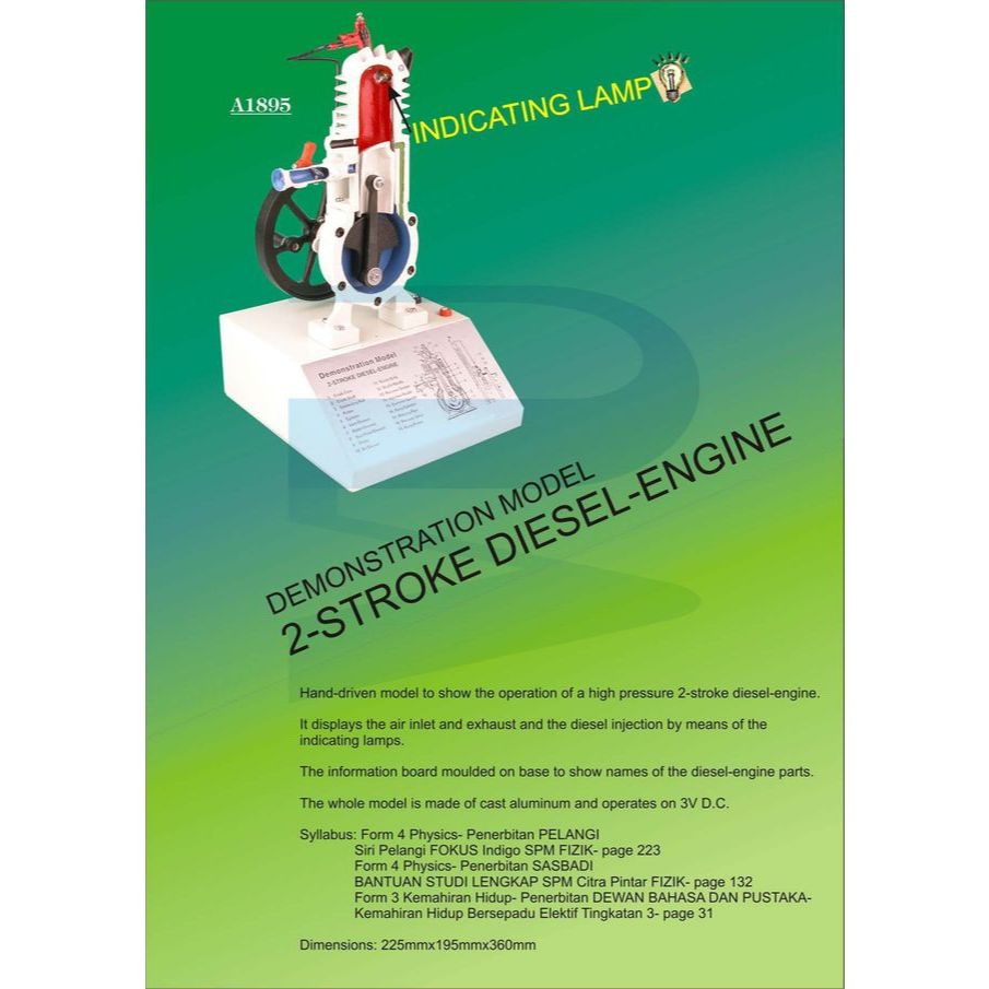 Demonstration Model Engine 2 Stroke Diesel | Shopee Malaysia