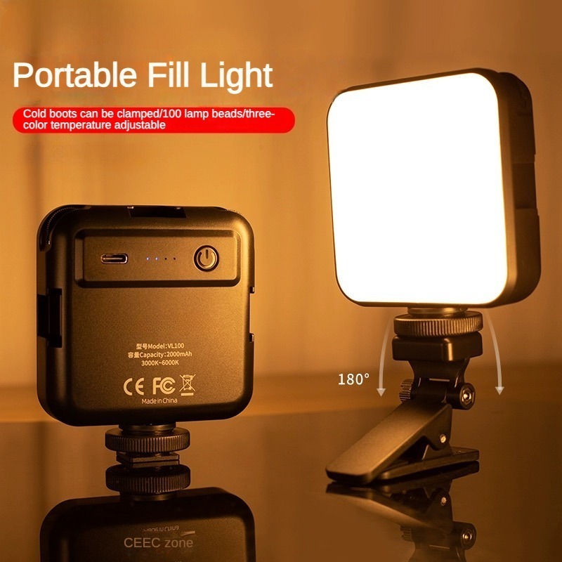 (Ship From Malaysia)Portable Mini Fill Light Selfie Mobile Phone Live ...
