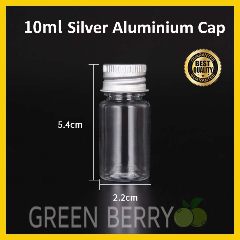 Transparent PET Juice Bottle with Aluminum Cap | Plastik Botol untuk ...