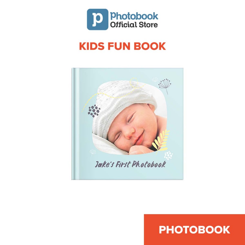 Photobook Softcover Standard Binding Kids Fun Book (6" x 6") | Shopee ...