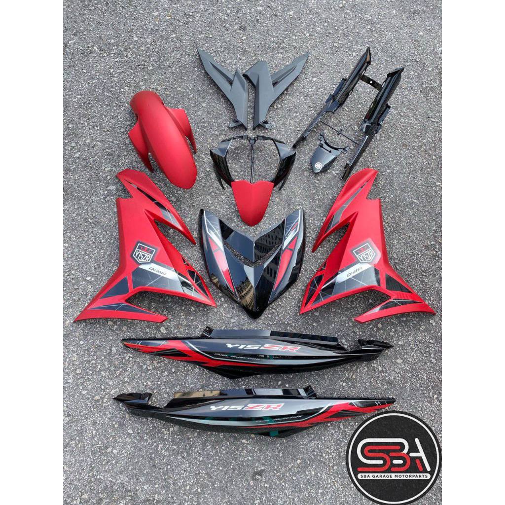 COVERSET BODYSET Y15 Y15ZR YSUKU V1 V2 MDRM3 2020 100% ORIGINAL HLY RED ...