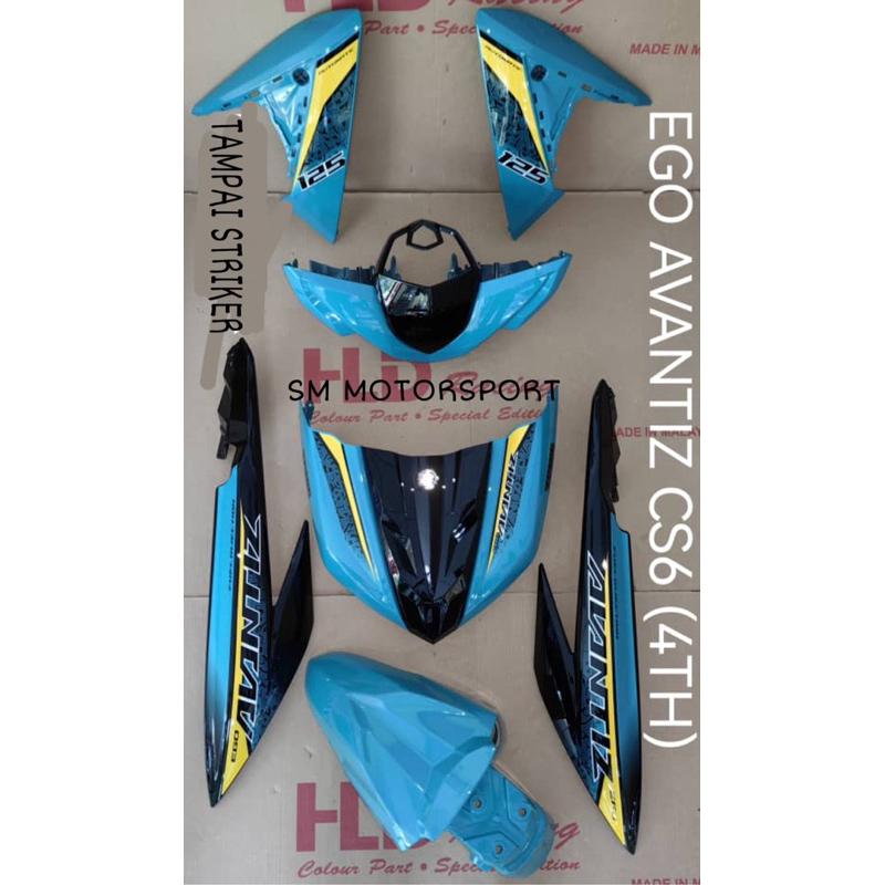 AVANTIZ BODY COVER SET CS6 PETRONAS GREEN HLD HIGH QUALITY | Shopee ...