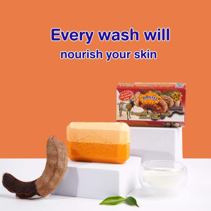 💎 ORIGINAL Sabun ASANTEE Asam Jawa & Susu kambing / ASANTEE TAMARIND ...