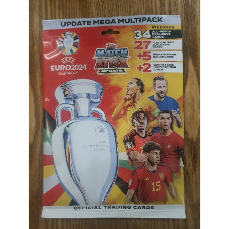 Topps Match Attax Euro 2024 Update Mega Multipack | Shopee Malaysia
