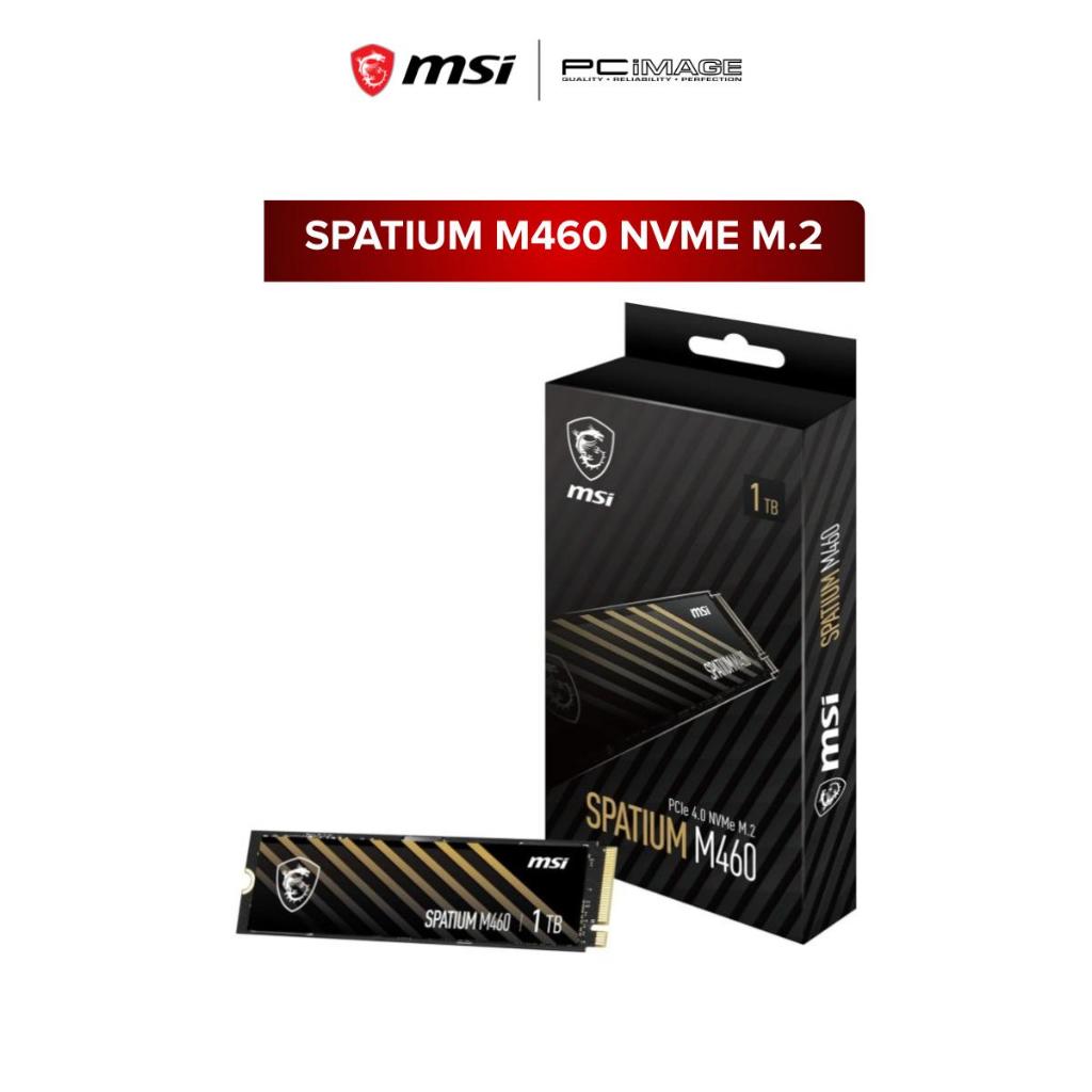 MSI SPATIUM M460 1TB PCIE 4.0 NVME M.2 SSD | Shopee Malaysia