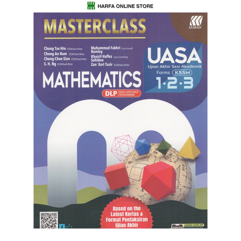BUKU RUJUKAN : MASTERCLASS UASA MATHEMATICS ( DLP) FORM 1.2.3 KSSM ...