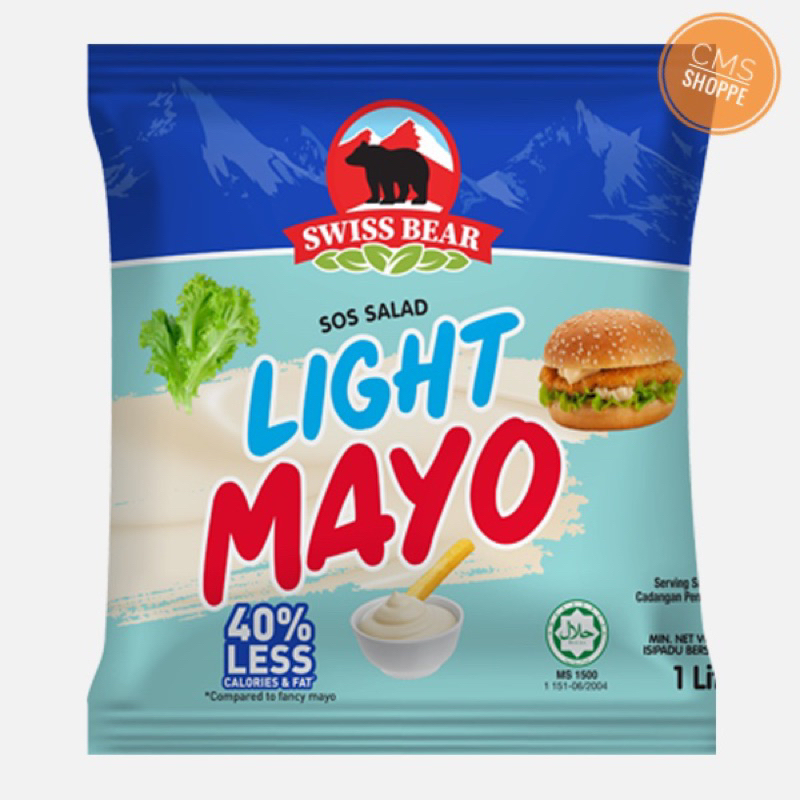 Mayonis Swiss Bear LIGHT MAYO Mayonnaise Mayo Lite For Salad Dressing ...