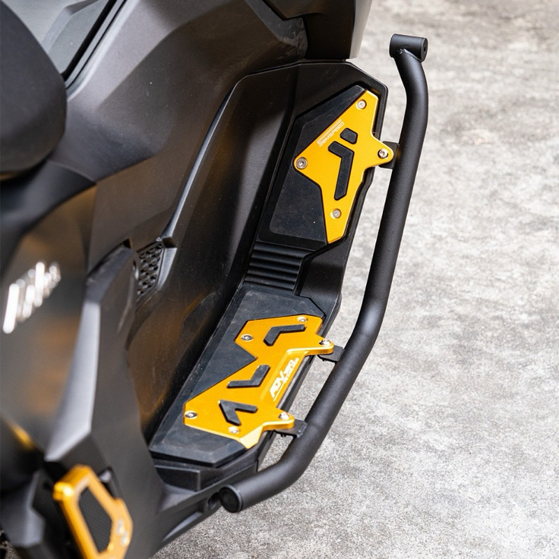 【SEMSPEED】For Honda ADV160 Carpet With Crash Bar Motorcycle Footrest Footboard Matting with ...