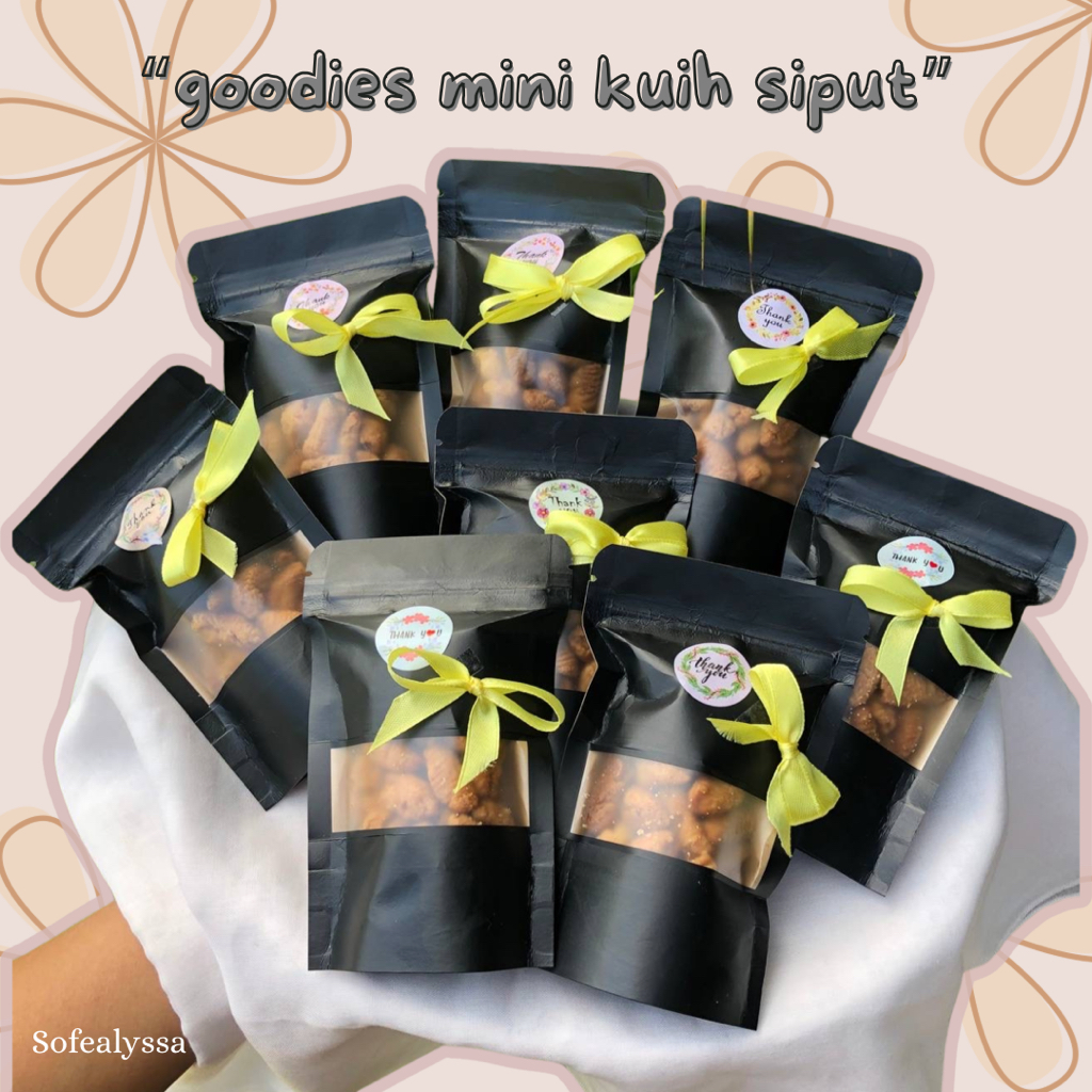 Goodies Mini Kuih Siput Tradisional Lemak Manis / Doorgift | Shopee ...