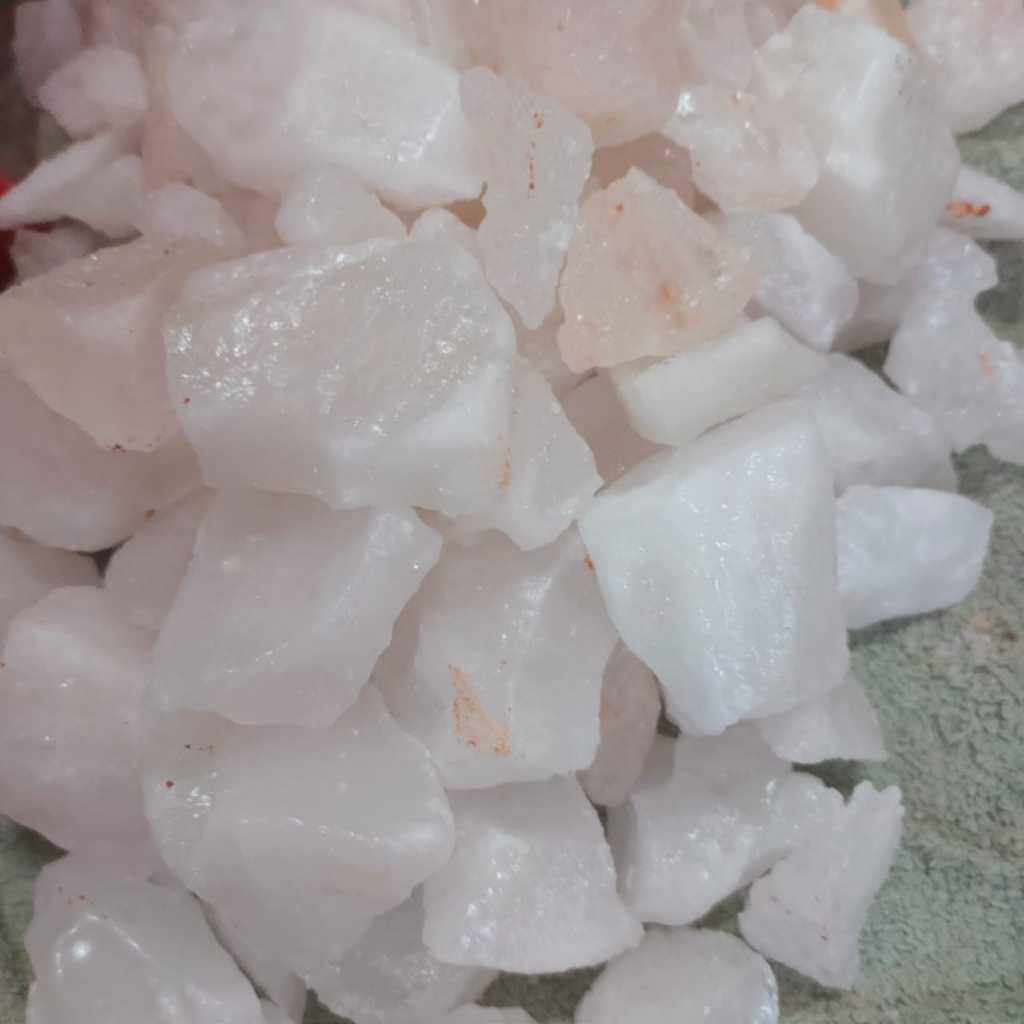 1 kg ketulan garam bukit putih 1kg himalayan salt white chunks batu ...