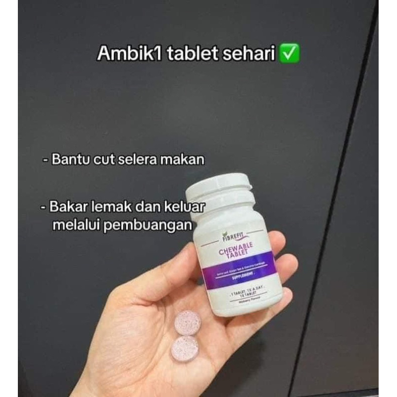 ORIGINAL HQ[fibrefit chewable tablet] | Shopee Malaysia
